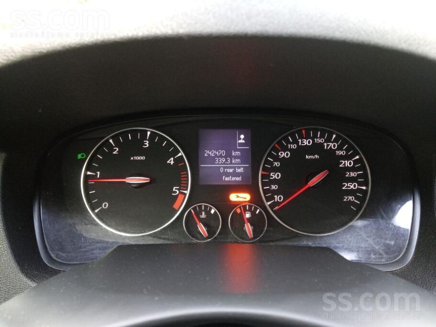 White Renault Laguna 2011 in Jurmala, with an engine capacity of 1.50 L and mileage of 245 thousand km for 3995 €, photo 23 on AUTOMOTO.COM.LV