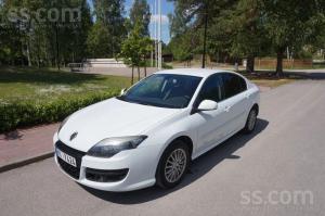 White Renault Laguna 2011 in Jurmala, with an engine capacity of 1.50 L and mileage of 247 thousand km for 3995 €, photo  on AUTOMOTO.COM.LV
