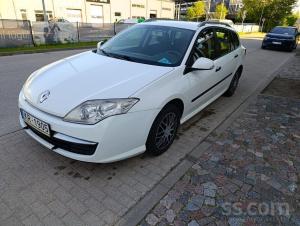 Белый Рено Лагуна 2008 в Рига, объемом двигателя 1.50 л и пробегом 317 тыс. км за 1550 €, фото 4 на AUTOMOTO.COM.LV