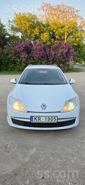 White Renault Laguna 2008 in Kuldiga, with an engine capacity of 1.50 L and mileage of 332 thousand km for 1660 €, photo  on AUTOMOTO.COM.LV