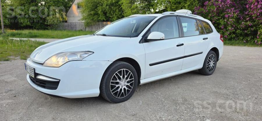 Balts Renault Laguna 2008 Kuldīga, ar dzinēja tilpumu 1.50 L un nobraukumu 332 tūkst. km par 1660 €, foto 4 vietnē AUTOMOTO.COM.LV