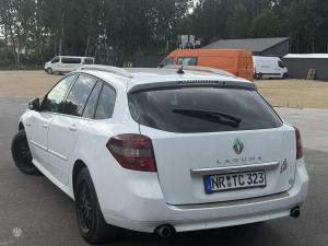 Balts Renault Laguna 2012 Kauņa, ar dzinēja tilpumu 2.00 L un nobraukumu 281 tūkst. km par 3300 €, foto 7 vietnē AUTOMOTO.COM.LV