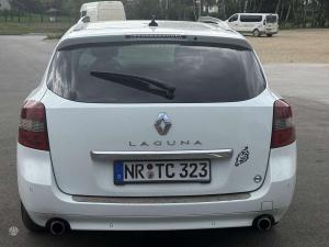 Balts Renault Laguna 2012 Kauņa, ar dzinēja tilpumu 2.00 L un nobraukumu 281 tūkst. km par 3300 €, foto 9 vietnē AUTOMOTO.COM.LV