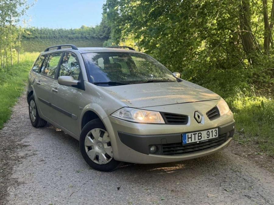 Dzeltens Renault Laguna 2006 Viļņa, ar dzinēja tilpumu 1.60 L un nobraukumu 313 tūkst. km par 300 €, foto 1 vietnē AUTOMOTO.COM.LV
