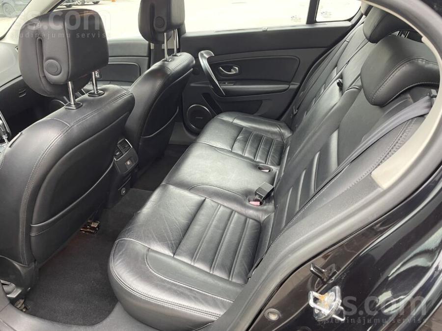 Black Renault Latitude 2011 in Riga, with an engine capacity of 2.00 L and mileage of 252 thousand km for 3500 €, photo 17 on AUTOMOTO.COM.LV