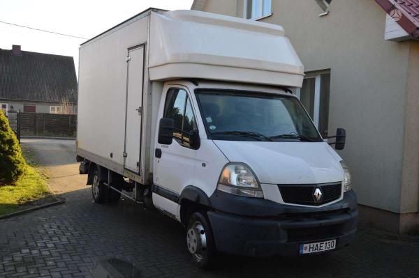 White Renault Mascott 2008 in Klaipeda, with an engine capacity of 2.95 L and mileage of 397 thousand km for 6300 €, photo 1 on AUTOMOTO.COM.LV