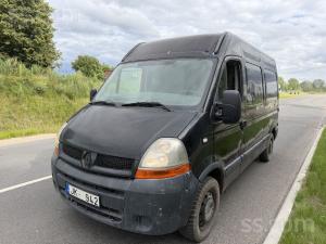 Black Renault Master 2005 in Jelgava, with an engine capacity of 2.50 L and mileage of 510 thousand km for 2900 €, photo  on AUTOMOTO.COM.LV