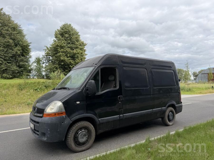 Melns Renault Master 2005 Jelgava, ar dzinēja tilpumu 2.50 L un nobraukumu 510 tūkst. km par 2900 €, foto 3 vietnē AUTOMOTO.COM.LV