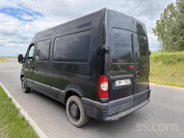 Black Renault Master 2005 in Jelgava, with an engine capacity of 2.50 L and mileage of 510 thousand km for 2900 €, photo 3 on AUTOMOTO.COM.LV