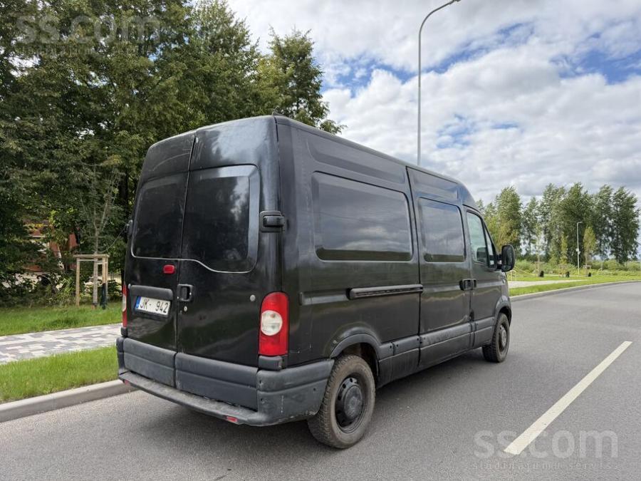 Melns Renault Master 2005 Jelgava, ar dzinēja tilpumu 2.50 L un nobraukumu 510 tūkst. km par 2900 €, foto 5 vietnē AUTOMOTO.COM.LV