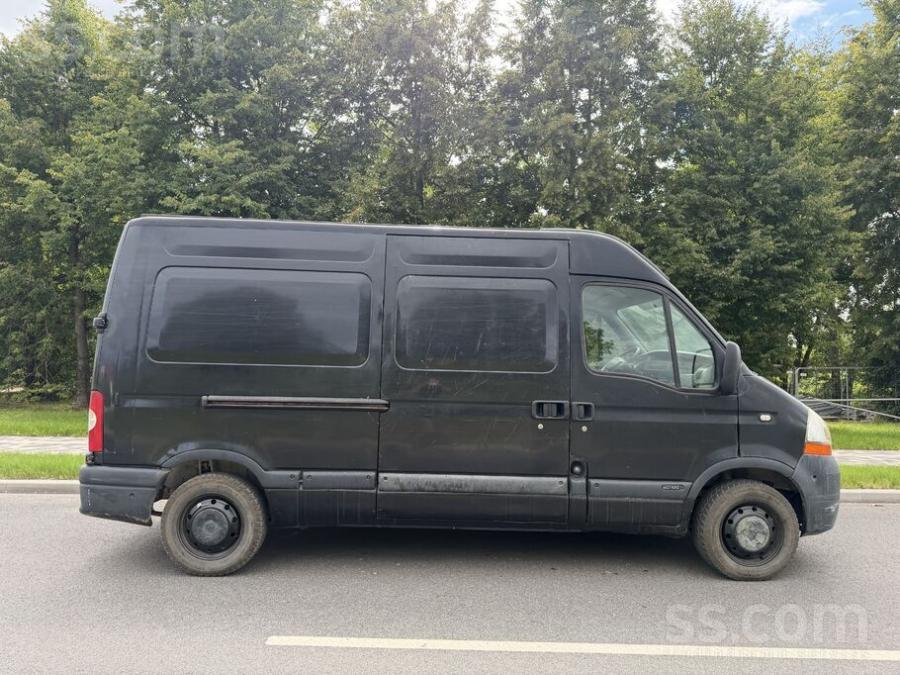 Melns Renault Master 2005 Jelgava, ar dzinēja tilpumu 2.50 L un nobraukumu 510 tūkst. km par 2900 €, foto 6 vietnē AUTOMOTO.COM.LV