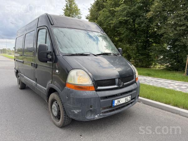 Black Renault Master 2005 in Jelgava, with an engine capacity of 2.50 L and mileage of 510 thousand km for 2900 €, photo 7 on AUTOMOTO.COM.LV