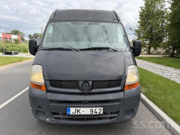 Black Renault Master 2005 in Jelgava, with an engine capacity of 2.50 L and mileage of 510 thousand km for 2900 €, photo 8 on AUTOMOTO.COM.LV