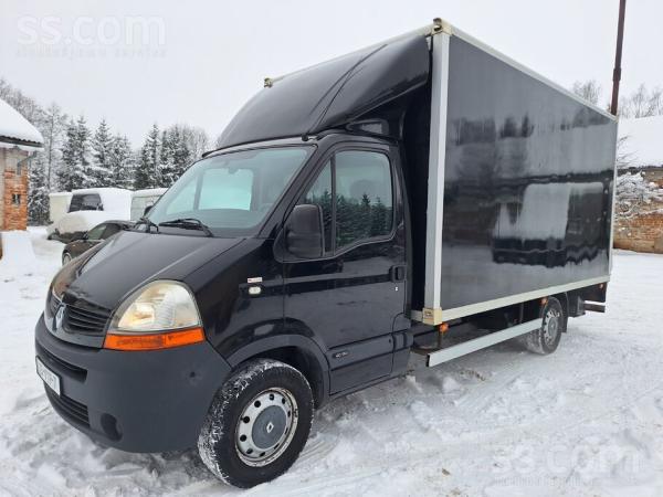 Black Renault Master 2008 in Riga, with an engine capacity of 2.50 L and mileage of 350 thousand km for 7500 €, photo 7 on AUTOMOTO.COM.LV