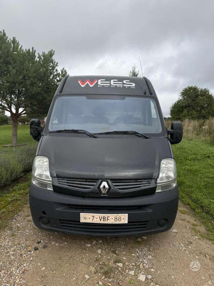 Melns Renault Master 2009 Viļņa, ar dzinēja tilpumu 2.46 L un nobraukumu 253 tūkst. km par 3950 €, foto 3 vietnē AUTOMOTO.COM.LV