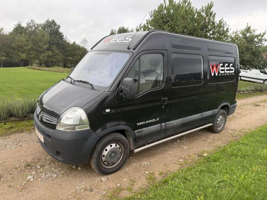 Melns Renault Master 2009 Viļņa, ar dzinēja tilpumu 2.46 L un nobraukumu 253 tūkst. km par 3950 €, foto 5 vietnē AUTOMOTO.COM.LV
