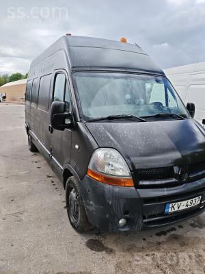 Black Renault Master 2005 in Riga, with an engine capacity of 3.00 L and mileage of 0 thousand km for 2300 €, photo 3 on AUTOMOTO.COM.LV