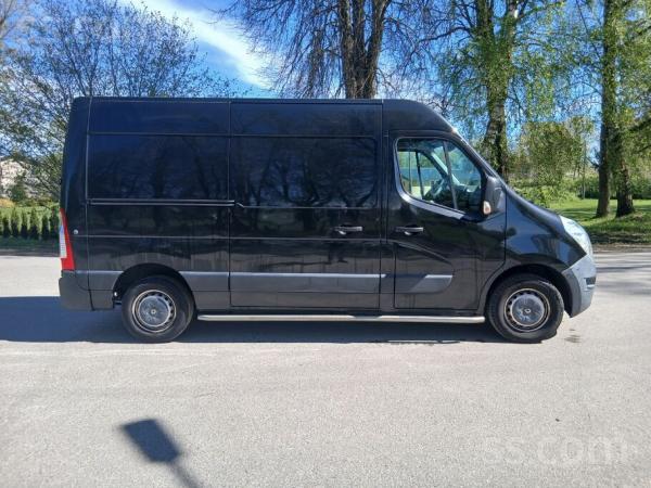 Black Renault Master 2011 in Ogre, with an engine capacity of 2.30 L and mileage of 255 thousand km for 5700 €, photo 6 on AUTOMOTO.COM.LV