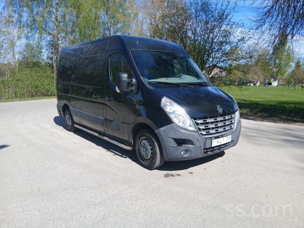 Black Renault Master 2011 in Ogre, with an engine capacity of 2.30 L and mileage of 255 thousand km for 5700 €, photo 7 on AUTOMOTO.COM.LV