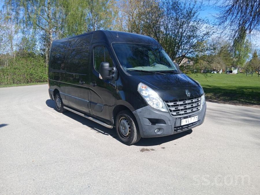 Melns Renault Master 2011 Ogre, ar dzinēja tilpumu 2.30 L un nobraukumu 255 tūkst. km par 5700 €, foto 8 vietnē AUTOMOTO.COM.LV