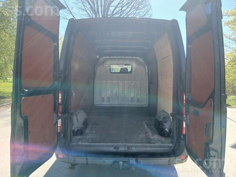 Melns Renault Master 2011 Ogre, ar dzinēja tilpumu 2.30 L un nobraukumu 255 tūkst. km par 5700 €, foto 10 vietnē AUTOMOTO.COM.LV