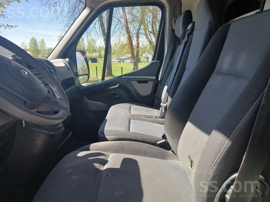 Melns Renault Master 2011 Ogre, ar dzinēja tilpumu 2.30 L un nobraukumu 255 tūkst. km par 5700 €, foto 12 vietnē AUTOMOTO.COM.LV
