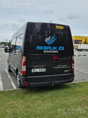 Black Renault Master 2012 in Riga, with an engine capacity of 2.30 L and mileage of 207 thousand km for 12695 €, photo 5 on AUTOMOTO.COM.LV