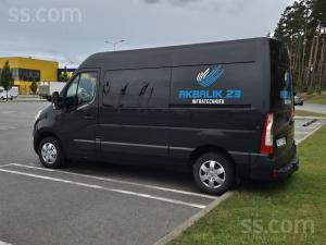 Black Renault Master 2012 in Riga, with an engine capacity of 2.30 L and mileage of 207 thousand km for 12695 €, photo 6 on AUTOMOTO.COM.LV