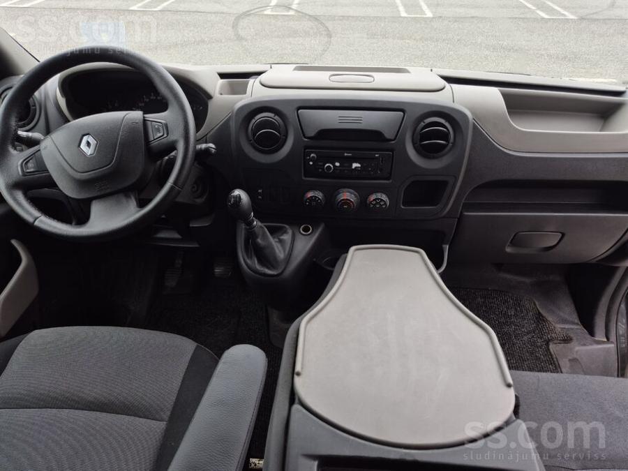 Black Renault Master 2012 in Riga, with an engine capacity of 2.30 L and mileage of 207 thousand km for 12695 €, photo 11 on AUTOMOTO.COM.LV