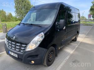 Black Renault Master 2014 in Riga, with an engine capacity of 2.30 L and mileage of 321 thousand km for 6750 €, photo  on AUTOMOTO.COM.LV
