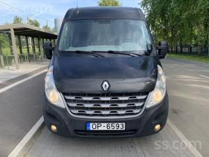 Black Renault Master 2014 in Riga, with an engine capacity of 2.30 L and mileage of 321 thousand km for 6750 €, photo 3 on AUTOMOTO.COM.LV