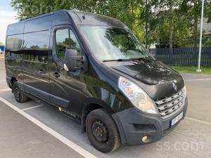 Black Renault Master 2014 in Riga, with an engine capacity of 2.30 L and mileage of 321 thousand km for 6750 €, photo 4 on AUTOMOTO.COM.LV