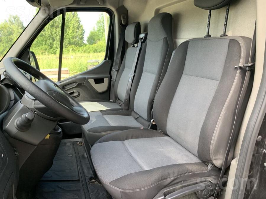 Black Renault Master 2014 in Riga, with an engine capacity of 2.30 L and mileage of 321 thousand km for 6750 €, photo 11 on AUTOMOTO.COM.LV