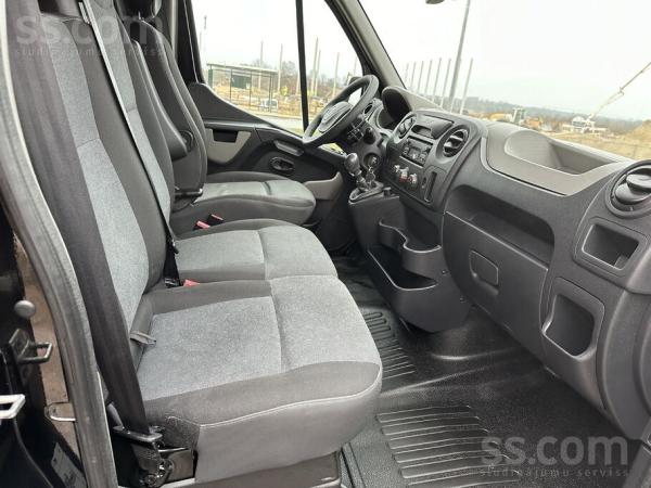 Black Renault Master 2017 in Jelgava, with an engine capacity of 2.30 L and mileage of 0 thousand km for 10100 €, photo 10 on AUTOMOTO.COM.LV