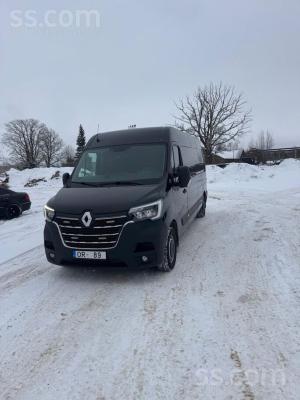 Black Renault Master 2021 in Valmiera, with an engine capacity of 2.30 L and mileage of 122 thousand km for 16500 €, photo 2 on AUTOMOTO.COM.LV