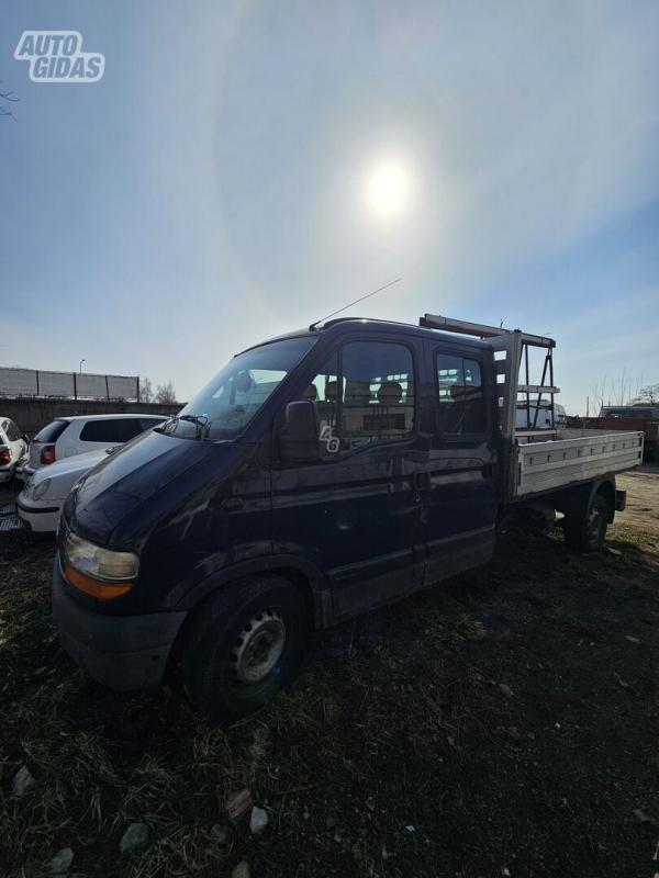 Blue Renault Master 2002 in Alytus, with an engine capacity of 2.20 L and mileage of 353 thousand km for 900 €, photo 6 on AUTOMOTO.COM.LV