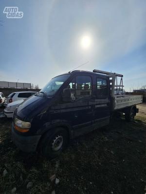 Blue Renault Master 2002 in Alytus, with an engine capacity of 2.20 L and mileage of 353 thousand km for 900 €, photo 7 on AUTOMOTO.COM.LV