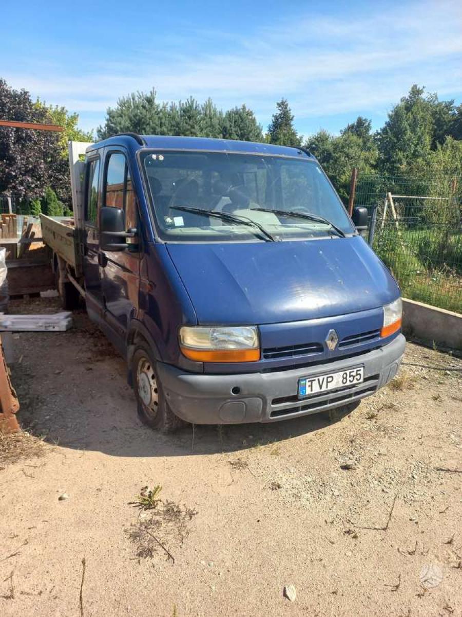 Zils Renault Master 2003 Šauļi, ar dzinēja tilpumu 2.19 L un nobraukumu 320 tūkst. km par 600 €, foto 3 vietnē AUTOMOTO.COM.LV