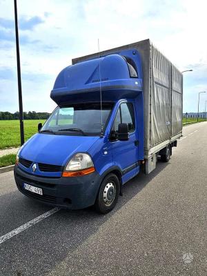 Blue Renault Master 2007 in Kaunas, with an engine capacity of 2.50 L and mileage of 440 thousand km for 2600 €, photo  on AUTOMOTO.COM.LV