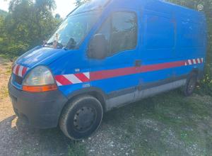 Blue Renault Master 2009 in Vilnius, with an engine capacity of 2.50 L and mileage of 376 thousand km for 1200 €, photo  on AUTOMOTO.COM.LV