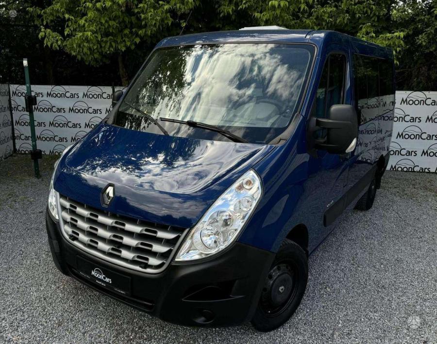 Blue Renault Master 2012 in Vilnius, with an engine capacity of 2.30 L and mileage of 310 thousand km for 7300 €, photo 3 on AUTOMOTO.COM.LV