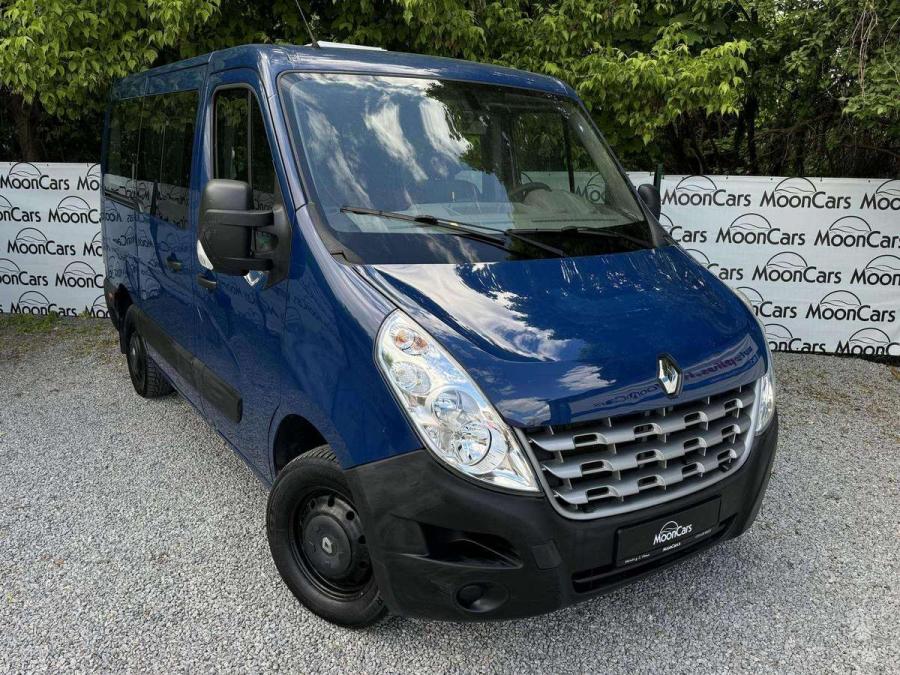 Blue Renault Master 2012 in Vilnius, with an engine capacity of 2.30 L and mileage of 310 thousand km for 7300 €, photo 5 on AUTOMOTO.COM.LV