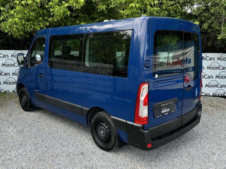 Blue Renault Master 2012 in Vilnius, with an engine capacity of 2.30 L and mileage of 310 thousand km for 7300 €, photo 8 on AUTOMOTO.COM.LV