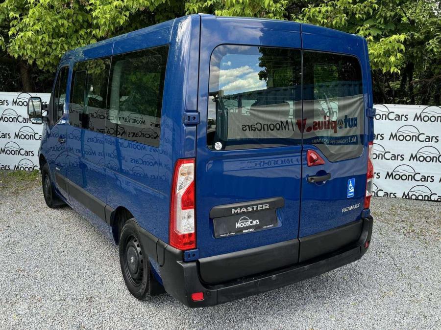 Blue Renault Master 2012 in Vilnius, with an engine capacity of 2.30 L and mileage of 310 thousand km for 7300 €, photo 9 on AUTOMOTO.COM.LV