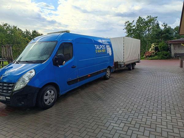 Blue Renault Master 2012 in Gargzdai, with an engine capacity of 2.30 L and mileage of 350 thousand km for 5000 €, photo 1 on AUTOMOTO.COM.LV