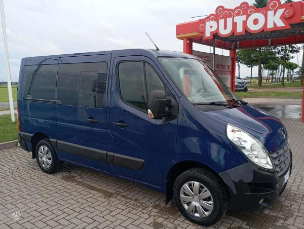 Blue Renault Master 2014 in Jurbarkas, with an engine capacity of 2.30 L and mileage of 95 thousand km for 9300 €, photo 1 on AUTOMOTO.COM.LV