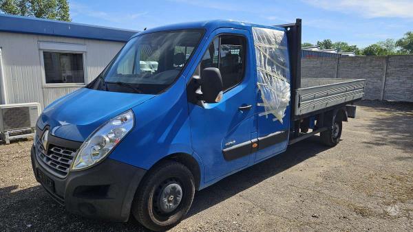 Blue Renault Master 2015 in Marijampole, with an engine capacity of 2.30 L and mileage of 309 thousand km for 7900 €, photo 1 on AUTOMOTO.COM.LV