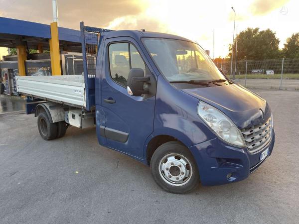 Blue Renault Master 2015 in Panevezys, with an engine capacity of 2.30 L and mileage of 208 thousand km for 12500 €, photo 6 on AUTOMOTO.COM.LV