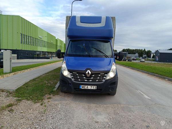 Blue Renault Master 2018 in Vilnius, with an engine capacity of 2.30 L and mileage of 456 thousand km for 6200 €, photo 1 on AUTOMOTO.COM.LV