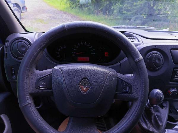 Blue Renault Master 2018 in Vilnius, with an engine capacity of 2.30 L and mileage of 456 thousand km for 6200 €, photo 6 on AUTOMOTO.COM.LV